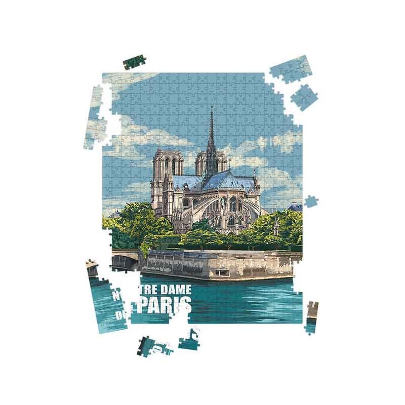 Puzzle Paris - Notre Dame Format 500 pièces - 33 x 47 cm
