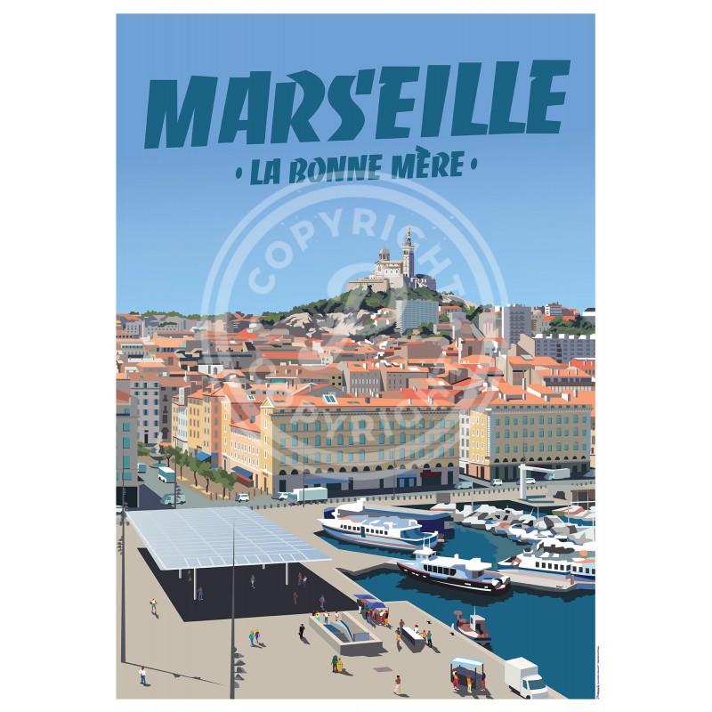 Magnet Marseille - la Bonne Mère